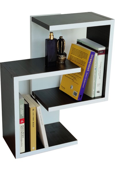 Albuci Tasarım Raf Çok Amaçlı Kitaplık C Dizayn Raf