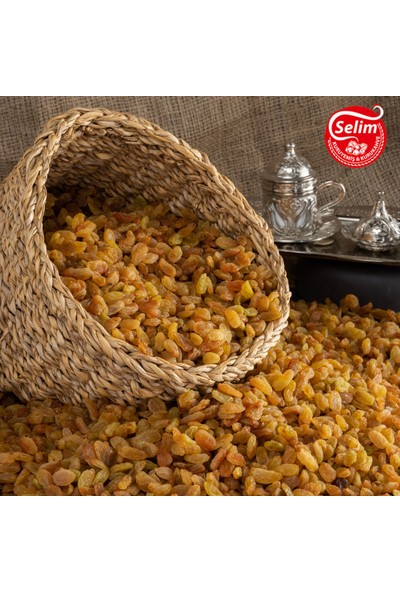 Selim Çerez Evi Çekirdeksiz Sarı Üzüm 1 kg