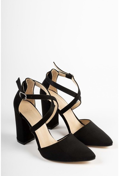 Life İs Shoes Ketly 11 cm Topuklu Çapraz Bant Kadın Ayakkabı
