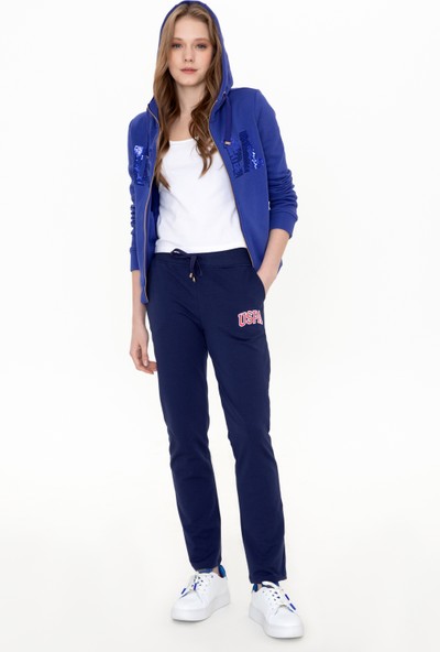 U.S. Polo Assn. Kadın Lacivert Örme Pantolon 50246209-VR033