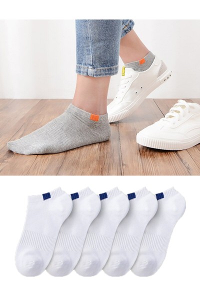 Bgk Unisex 5'li Spor Patik Çorap Yıkanmış