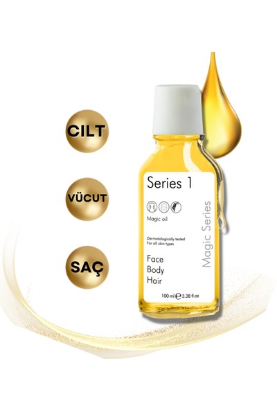Series 1 Onarıcı Leke Karşıtı ve Parıltı Verici Sihirli Bakım Yağı 100 ml