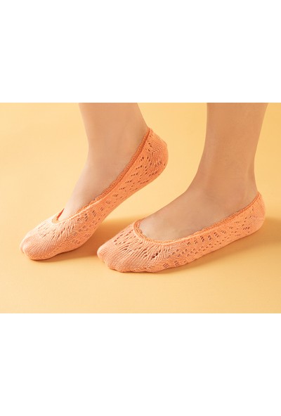 English Home Fairy Pamuk Kadın Babet Çorap 36-40 Turuncu English Home Fairy Pamuk Kadın Babet Çorap 36-40 Turuncu