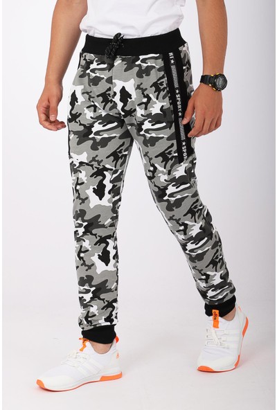 Pina Kids Erkek Çocuk Kamuflaj Eşofman Altı