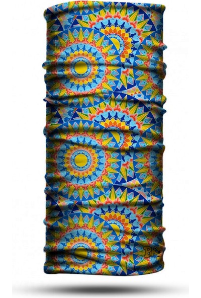 Dair Aksesuar Güneş Mandala Motosiklet Boyunluk Bandana Dair Aksesuar Güneş Mandala Motosiklet Boyunluk Bandana