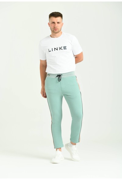 Linke Stripe Fleece Açık Yeşil Pantolon Linke Stripe Fleece Açık Yeşil Pantolon