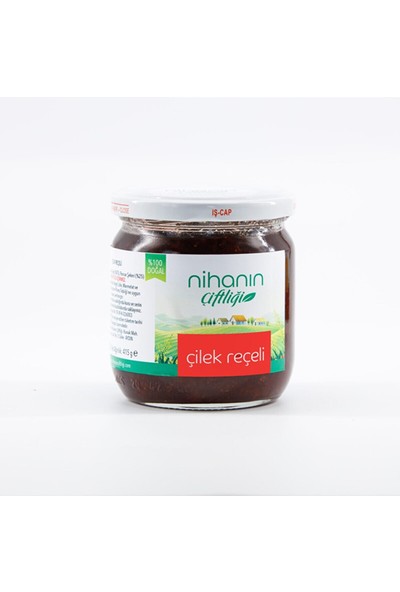 Katkısız Sofralık Güneşte Kurutulmuş Kokulu Çilek Reçeli 415 gr (%75 Meyve Oranlı) Katkısız Sofralık Güneşte Kurutulmuş Kokulu Çilek Reçeli 415 gr (%75 Meyve Oranlı)