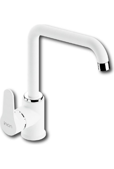 İnan Mıx Beril Duvardan Evye Bataryası Beyaz-Tek Ebat