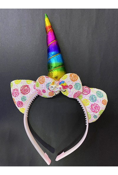 Blue Horizon Unicorn Kız Çocuk Saç Tacı