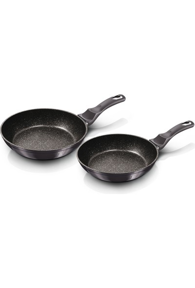 Berlinger Hause Berlinger House Metallic Carbon Pro 2'li Kızartma Tavası