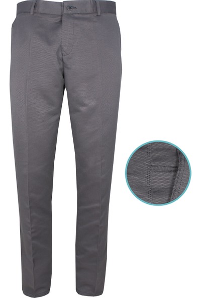 Varetta Erkek Füme Keten Klasik Kesim Pantolon Varetta Erkek Füme Keten Klasik Kesim Pantolon