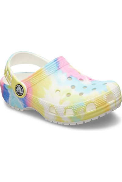 Crocs Classic TieDye Graphic Clog K Terlik 206995-94S Crocs Classic TieDye Graphic Clog K Terlik 206995-94S