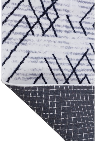 Colizon Imza Serisi Dekoratif Yıkanabilir Kaymaz Tabanlı Salon Halısı