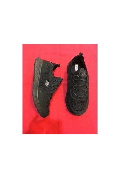 Siyah Büyük Numara Poli Taban Günlük Ayakkabı