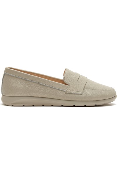 Derimod Kadın Deri Casual Loafer