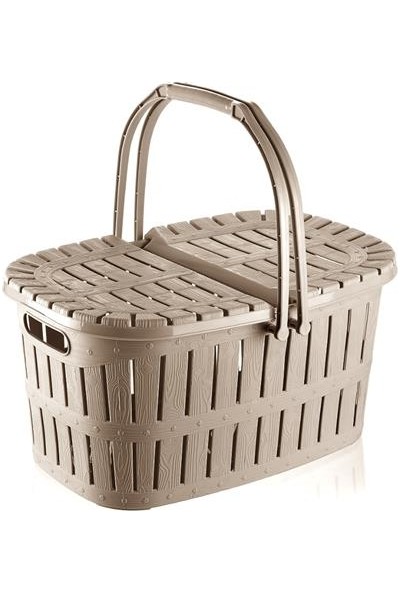 Transformacion 12+2 Adet Ramirabi 27 Lt Capuccıno Piknik Sepeti 716701