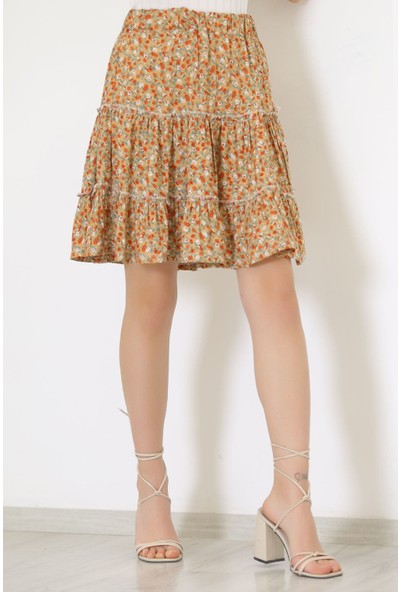 Dokuma Etek Bejçiçekli - 9164.316.