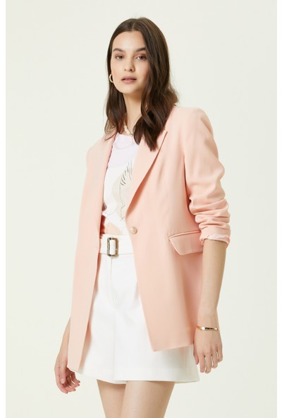 Network Basic Fit Pudra Ceket Network Basic Fit Pudra Ceket