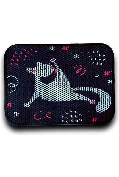 Gökcan Pet Desenli Kedi Kumu Paspası Elekli Yeni Sezon 45 x 60 cm Gökcan Pet Desenli Kedi Kumu Paspası Elekli Yeni Sezon 45 x 60 cm