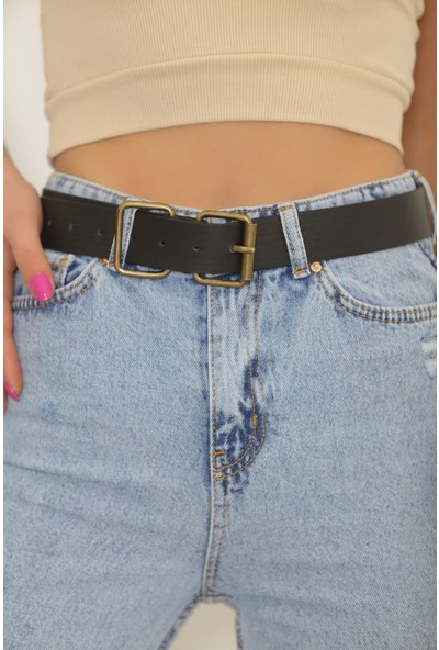 Hepsiyenimoda Aksesuar Kemer Siyah