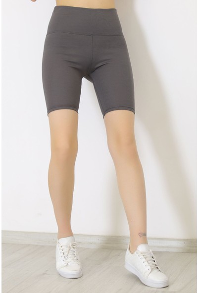 Hepsiyenimoda Şort Tayt Füme