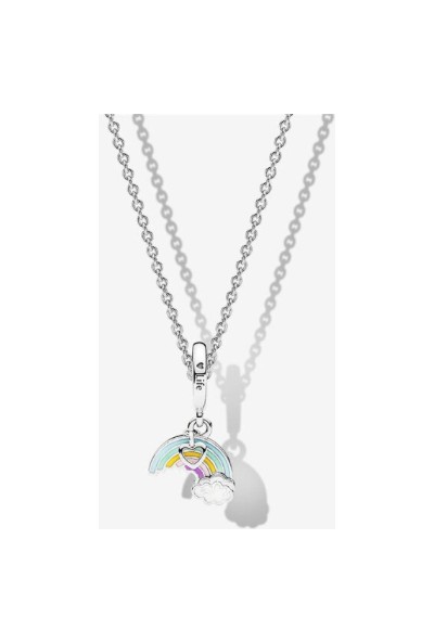 Silver 925 Ayar Gümüş Gökkuşağı Kolye