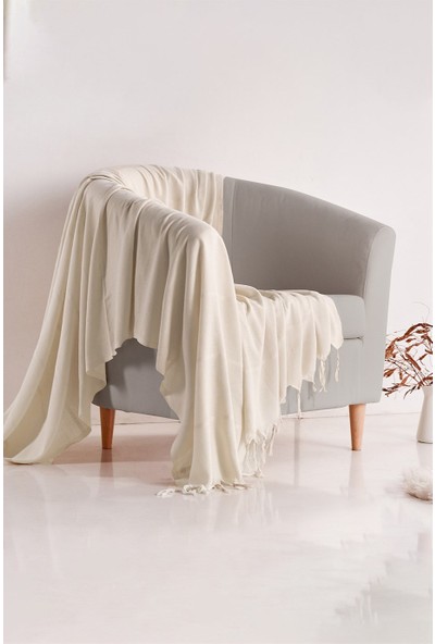 Pretty Bej Koltuk Örtüsü