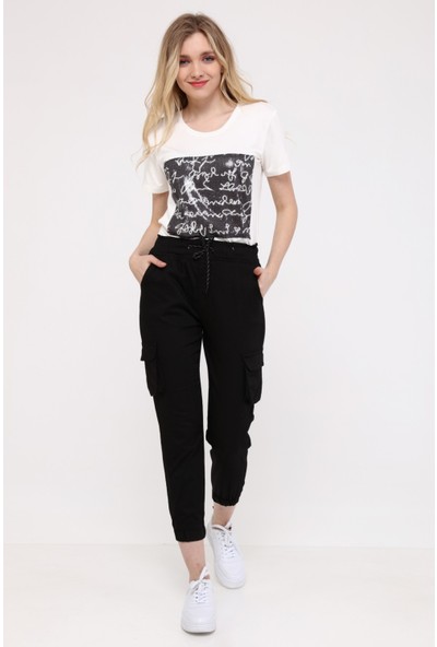 Trender 9043 Kadın Kanvas Pantolon