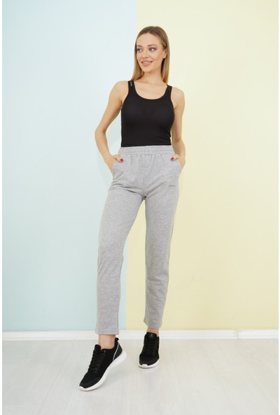 Yenikoza 2056 Düz Paça Kadın Eşofman Alt