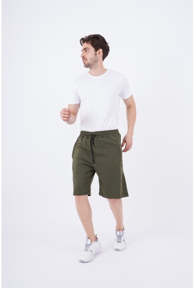 Trender 9102 Düz Battal Erkek Penye Şort