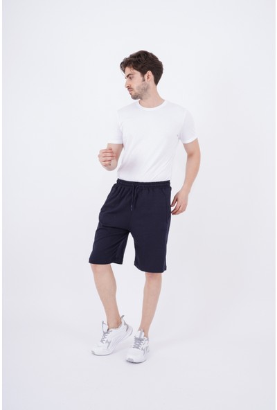 Trender 9102 Düz Battal Erkek Penye Şort