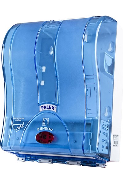 Palex Prestij Otomatik Havlu Dispenseri Şeffaf Mavi Palex Prestij Otomatik Havlu Dispenseri Şeffaf Mavi