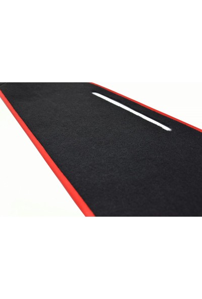 A-3DKORUMA Renault Symbol Torpido Koruması Kırmızı 2012+ Modellerine Uygun