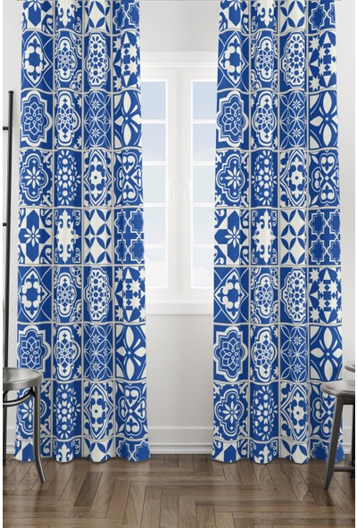 Dijital Baskılı Tek Kanatlı Çocuk Fon Perdesi