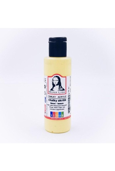 Südor Monalisa Akrilik Boya Limon 70ML Südor Monalisa Akrilik Boya Limon 70ML