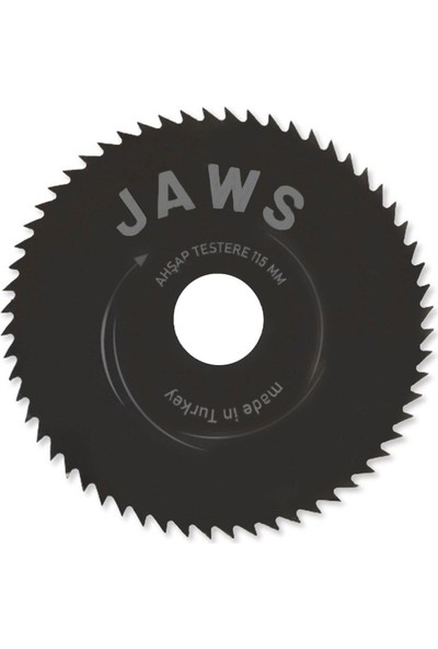 Badem10 Eltos Jaws Ahşap Testeresi 115 mm 60 Diş Badem10 Eltos Jaws Ahşap Testeresi 115 mm 60 Diş