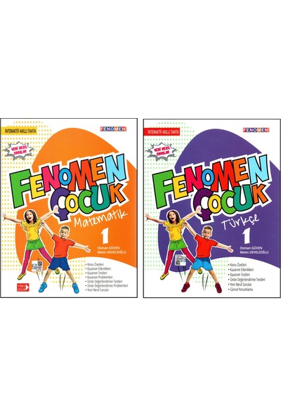 Fenomen 1. Sınıf Matematik+Türkçe Konu Özetli Etkinlikli Soru Bankası 2 Kitap Fenomen 1. Sınıf Matematik+Türkçe Konu Özetli Etkinlikli Soru Bankası 2 Kitap