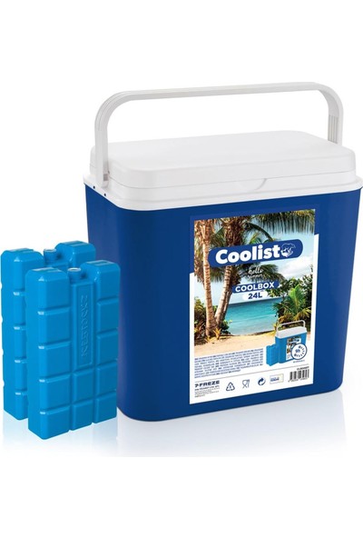 Coolist CLB24SET 24 Litre Buzluk + 2 Adet 400GR. Buz Kaseti