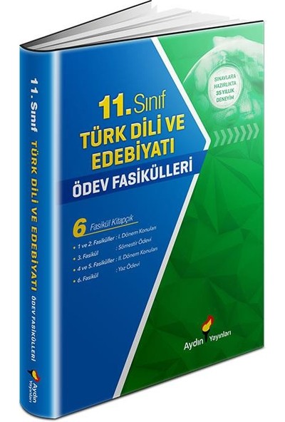Aydın Yayınları Türk Dili ve Edebiyatı Ödev Fasikülleri 11 Aydın Yayınları Türk Dili ve Edebiyatı Ödev Fasikülleri 11
