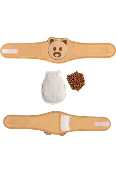 Sevi Bebe Gaz Giderici Kiraz Çekirdekli Bel Bandı ART-685 Ekru Sevi Bebe Gaz Giderici Kiraz Çekirdekli Bel Bandı ART-685 Ekru