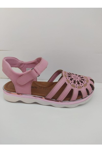 Ponpon Baby Ponpon Pembe Kız Cocuk Gunluk Sandalet