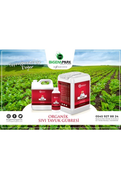 Ortav Sıvı Tavuk Gübresi