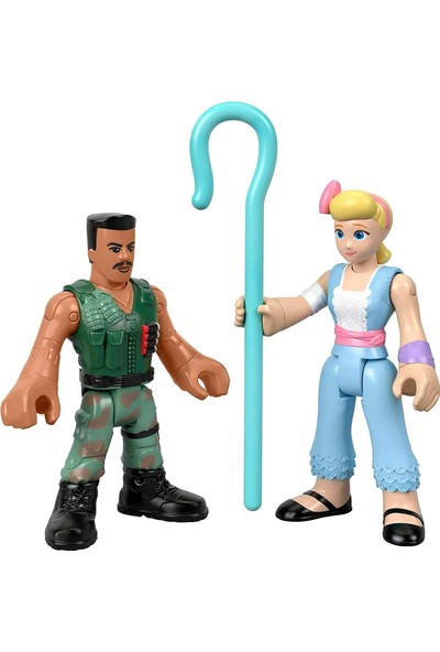Imaginext Ikili Figür Toy Story 4 Combat Carl - Bo Peep GFD13 Imaginext Ikili Figür Toy Story 4 Combat Carl - Bo Peep GFD13