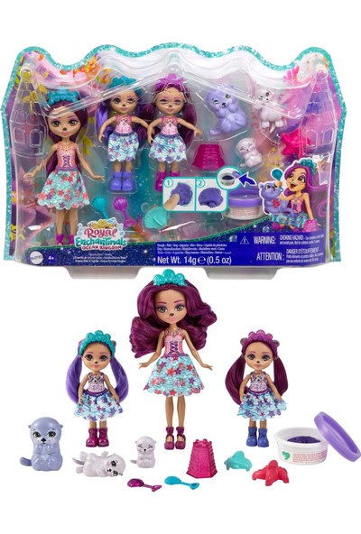 Armağan Oyuncak Görkemli Enchantimals Okyanus Krallığı Aile Serisi - Ottavıa Otter HCF96 Armağan Oyuncak Görkemli Enchantimals Okyanus Krallığı Aile Serisi - Ottavıa Otter HCF96