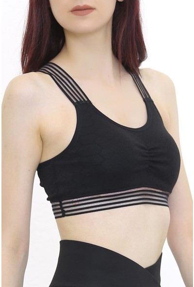 Bkmc Kalın Askılı Büstiyer Siyah Bkmc Kalın Askılı Büstiyer Siyah