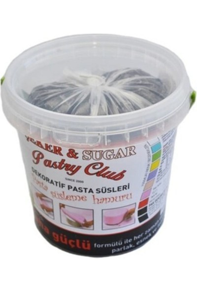 Şeker & Sugar Şeker Hamuru 500 gr Siyah Şeker & Sugar Şeker Hamuru 500 gr Siyah