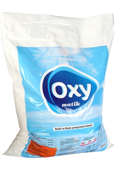Oxy Matik Toz Çamaşır Deterjanı 20 kg