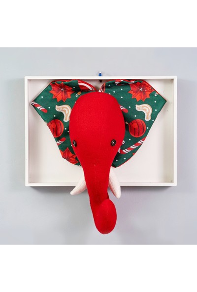 Berlin Shop Comfymax Pupayart Çocuk Odası Duvar Süsü - Kırmızı Fil Berlin Shop Comfymax Pupayart Çocuk Odası Duvar Süsü - Kırmızı Fil
