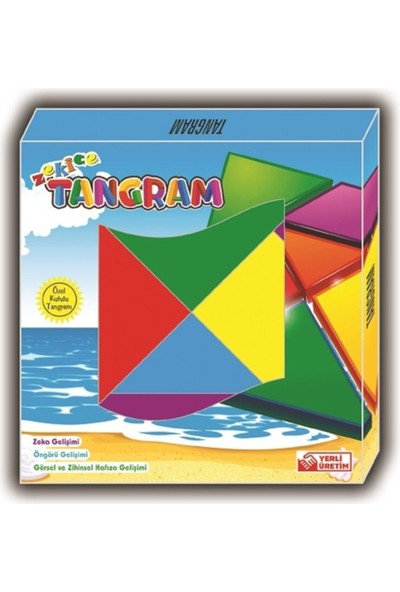 Zekice Tangram 8 Parça* Eğitici ve Zeka,yerli ve Kendi Ürünümüzdür.