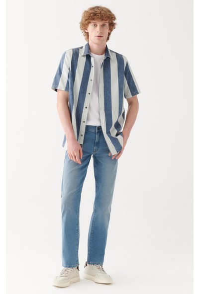 Mavi Hunter Açık Mavi Premium Jean Pantolon Mavi Hunter Açık Mavi Premium Jean Pantolon